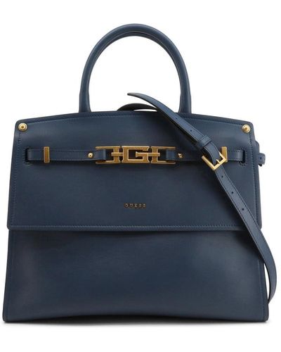 Blue Guess Bags for Women | Lyst