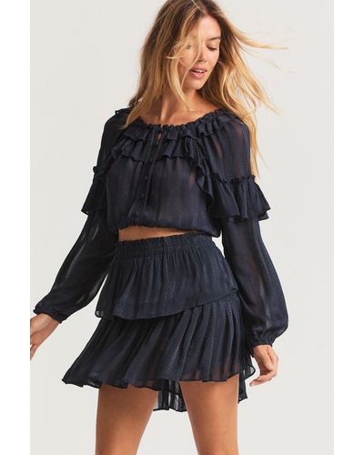 Blue LoveShackFancy Skirts for Women | Lyst