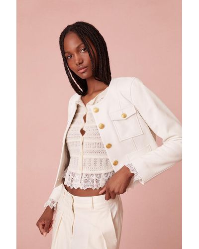 White LoveShackFancy Jackets for Women | Lyst