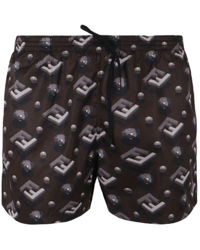 Black Fendi Underwear For Men Lyst