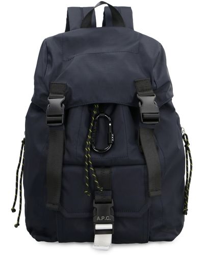 Blue A.P.C. Backpacks for Men | Lyst