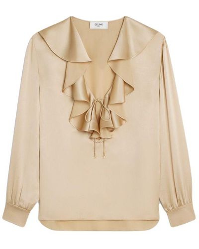Natural Celine Tops for Women | Lyst