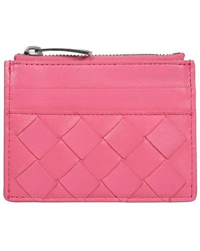 Pink Bottega Veneta Wallets and cardholders for Men | Lyst