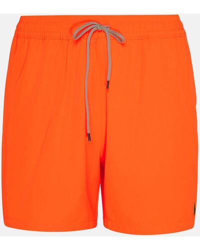 Orange Polo Ralph Lauren Beachwear for Men | Lyst