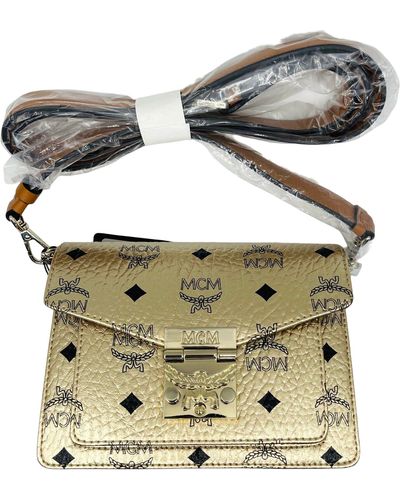Metallic MCM Shoulder bags for Women | Lyst