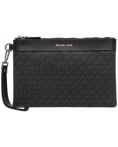 Black Michael Kors Pouches and wristlets for Men | Lyst