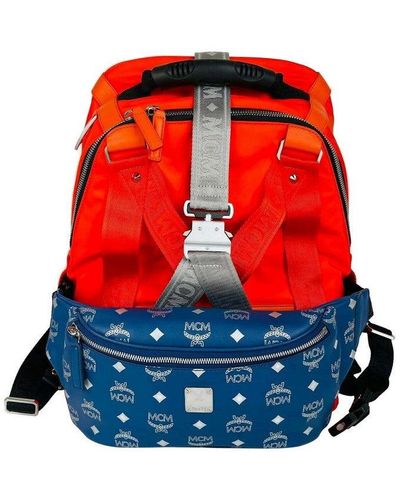 Red MCM Backpacks for Women | Lyst