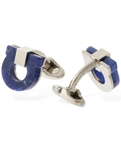 Blue Ferragamo Cufflinks for Men | Lyst