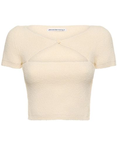 Natural Alexander Wang Tops for Women | Lyst