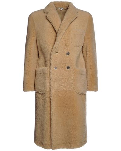 Natural Thom Browne Coats for Men | Lyst