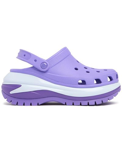 Purple Crocs™ Heels for Women | Lyst