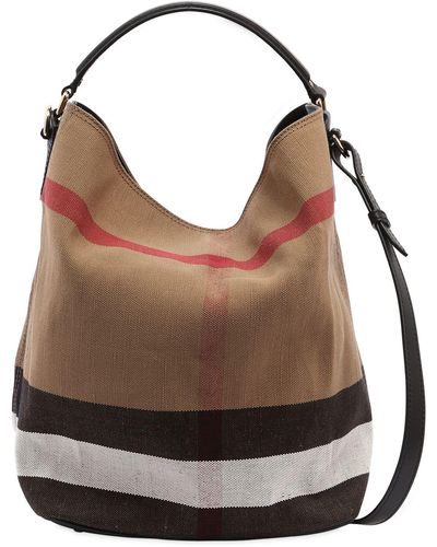 Black Burberry Hobo bags and purses for Women | Lyst