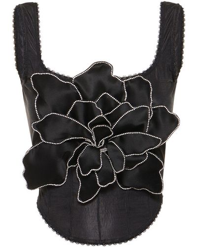 Black Mach & Mach Tops for Women | Lyst