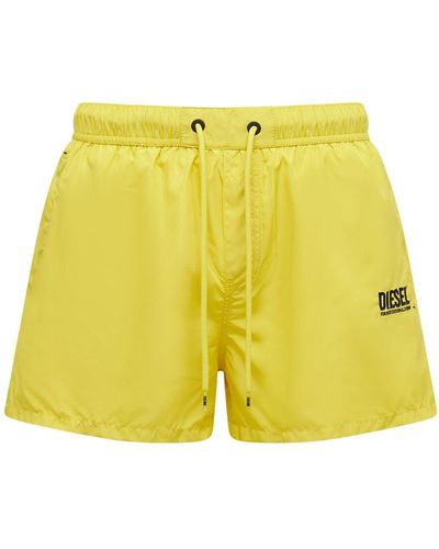 Yellow DIESEL Beachwear and Swimwear for Men | Lyst