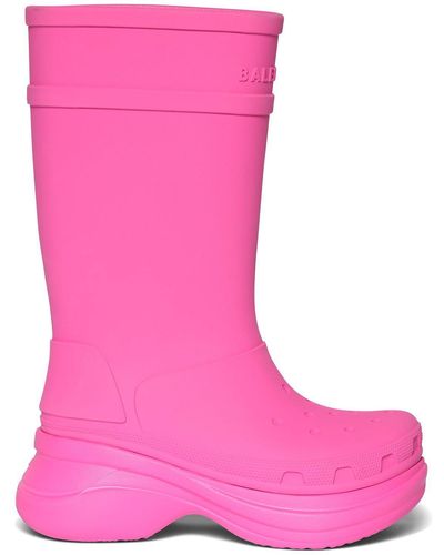 Balenciaga Croc Boots for Women | Lyst
