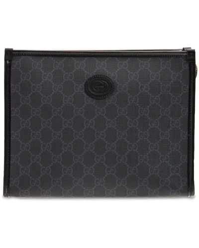 Black Gucci Toiletry bags and wash bags for Men | Lyst