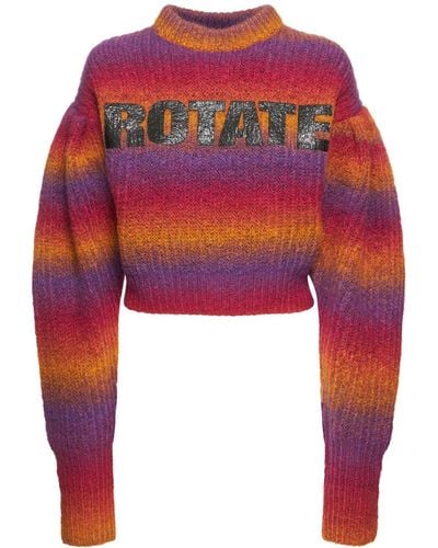 Red ROTATE BIRGER CHRISTENSEN Sweaters and knitwear for Women | Lyst