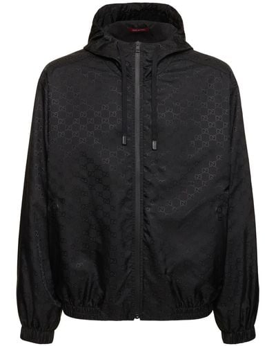 Black Gucci Jackets for Men | Lyst