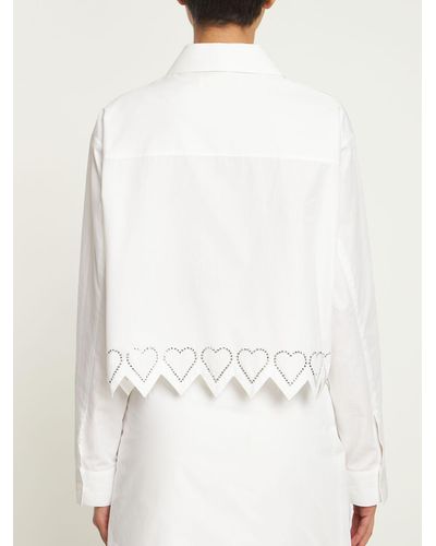 White Mach & Mach Tops for Women | Lyst