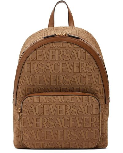 Brown Versace Backpacks for Men | Lyst