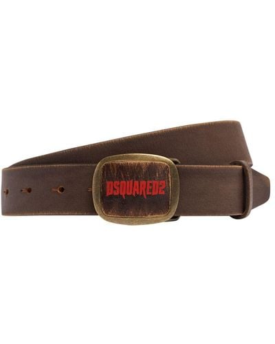 Brown DSquared² Belts for Men | Lyst