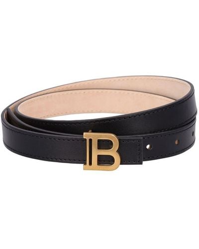 White Balmain Belts for Women | Lyst