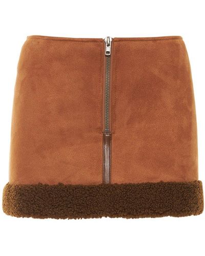 Brown ROTATE BIRGER CHRISTENSEN Skirts for Women | Lyst