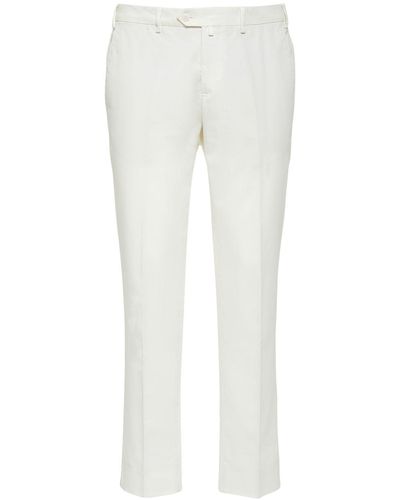 White Loro Piana Pants for Men | Lyst