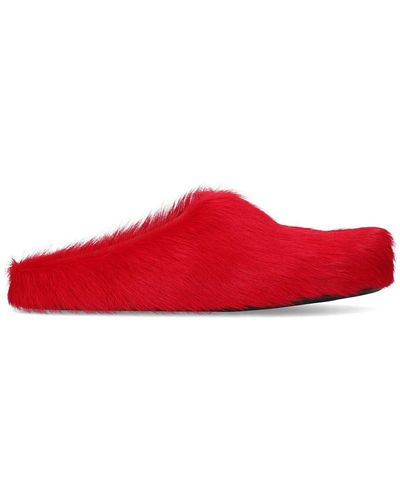 Red Marni Slip-on shoes for Men | Lyst