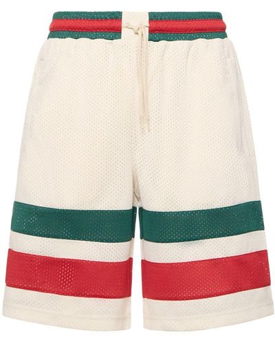Red Gucci Shorts for Men | Lyst