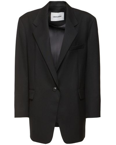 Black Low Classic Jackets for Women | Lyst
