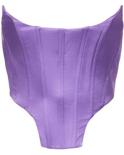 Purple GIUSEPPE DI MORABITO Tops for Women | Lyst