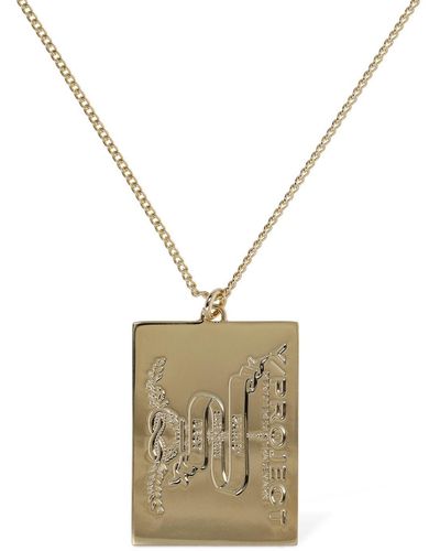 Metallic Y. Project Necklaces for Women | Lyst
