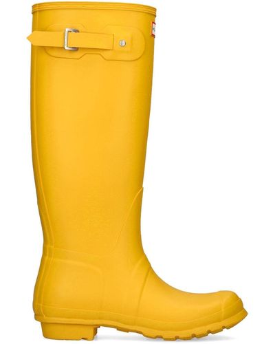 Yellow Knee-high boots for Women | Lyst