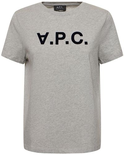 Gray A.P.C. Tops for Women | Lyst