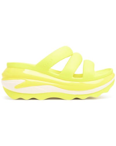 Yellow Crocs™ Heels for Women | Lyst