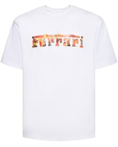 White Ferrari T-shirts for Men | Lyst