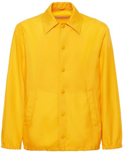 Yellow Dries Van Noten Jackets for Men | Lyst