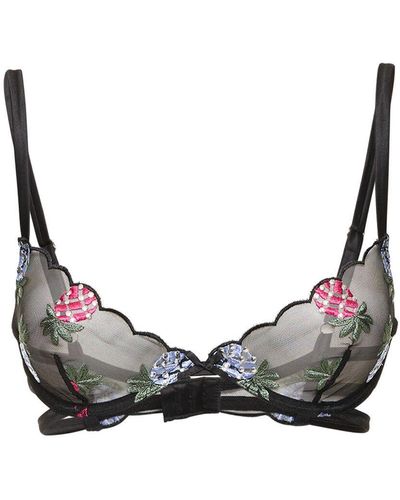 Gray Fleur Du Mal Lingerie For Women Lyst
