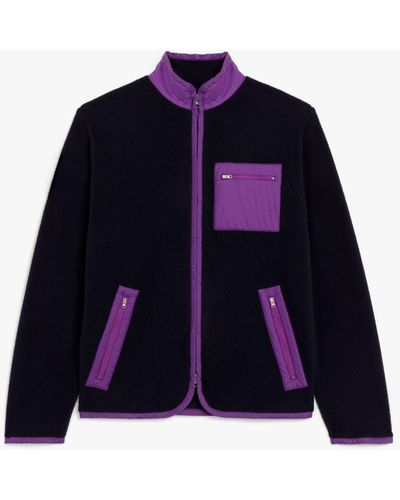 Blue and Purple Jackets for Men | Lyst