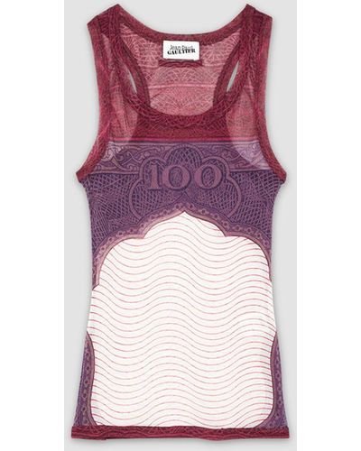 Pink Jean Paul Gaultier Tops for Women | Lyst