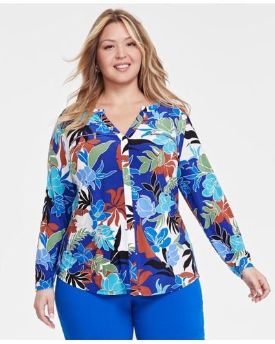 Women's INC International Concepts Tops from $30 | Lyst