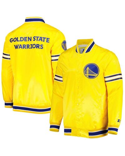 Yellow Starter Jackets for Men | Lyst