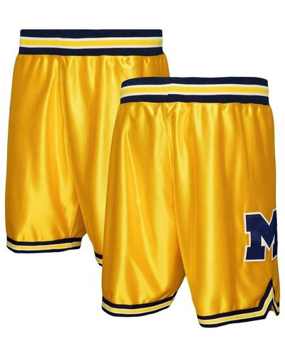 Yellow Mitchell & Ness Shorts for Men | Lyst