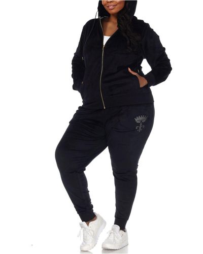 Black and White Tracksuits and sweat suits for Women | Lyst