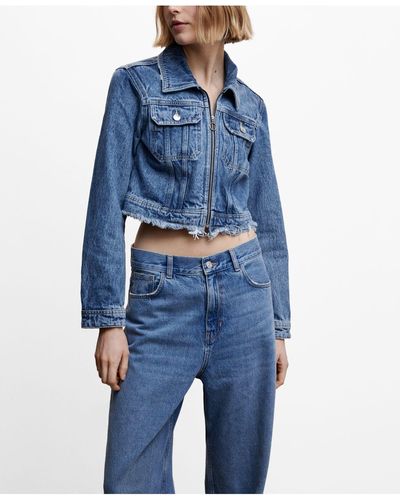 Mango Jean and denim jackets for Women | Online Sale up to 60% off | Lyst