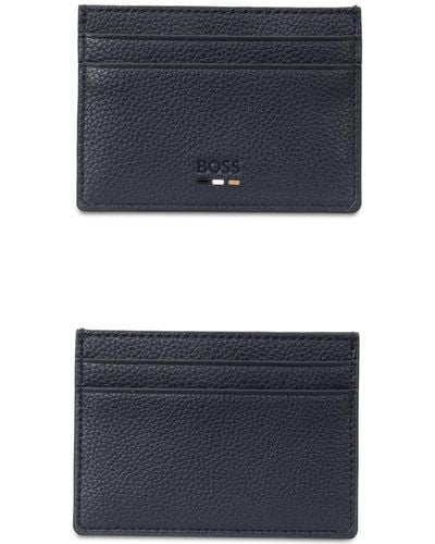 Blue BOSS Wallets and cardholders for Men | Lyst