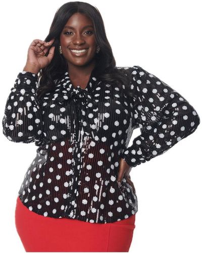 Black Unique Vintage Tops for Women | Lyst