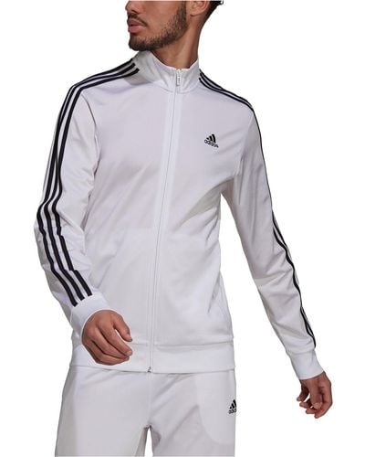 White adidas Jackets for Men | Lyst