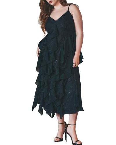 Plus Size Slip Dresses for Women - Up to 70% off | Lyst
